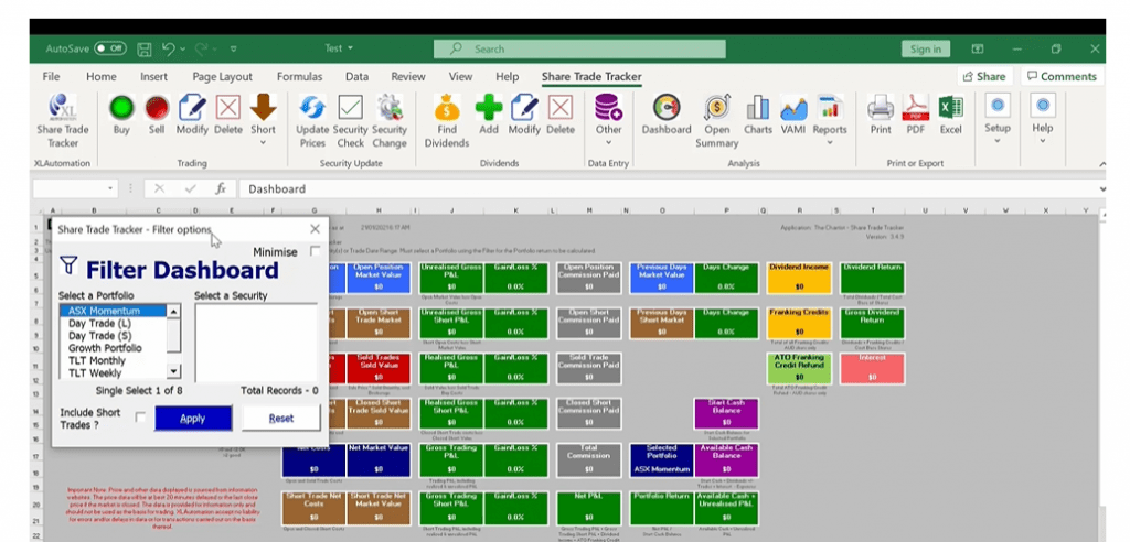 Portfolio Management Software for The Chartist - The Chartist